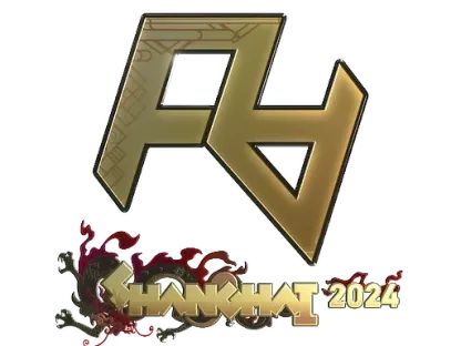 Sticker | Rare Atom (Gold) | Shanghai 2024 - CSCASEOPENING.COM